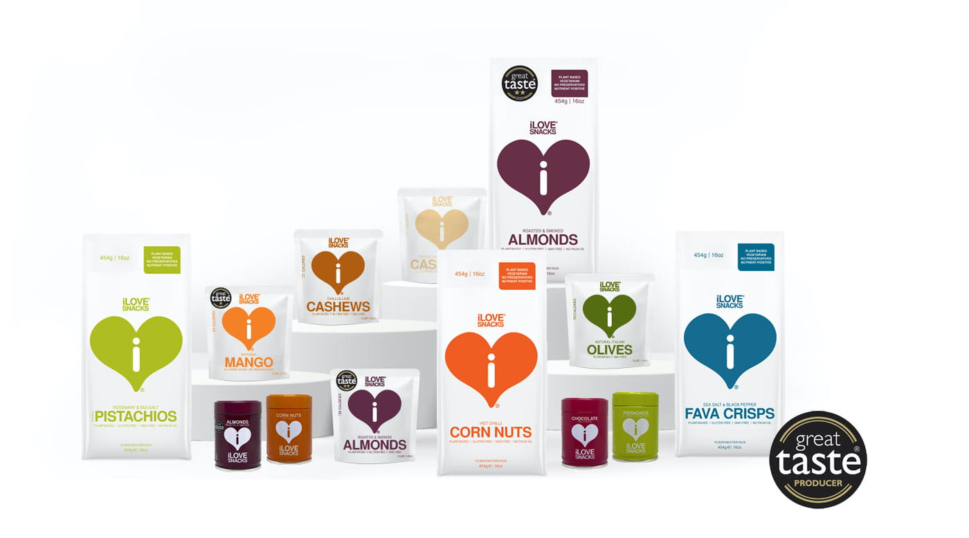iLOVE SNACKS - Great Taste award winning snacks